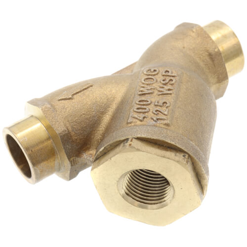 0123132 - Watts 0123132 - 1/2" LFS777S Bronze Wye Strainer, Lead Free ...