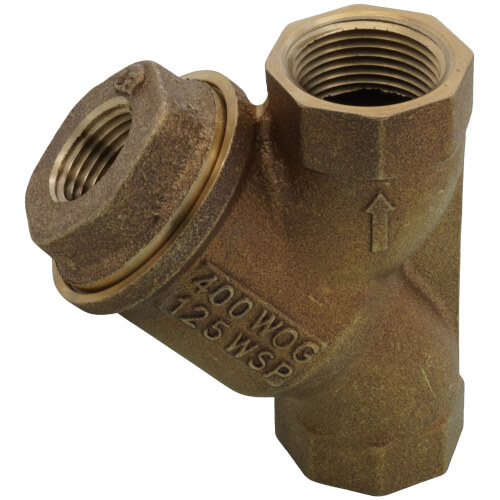 0124002 - Watts 0124002 - 3/4" LF777SM1-20 Lead Free Bronze Wye ...