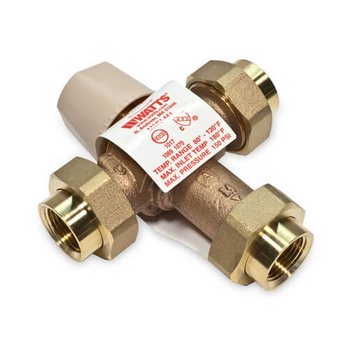 0206004 - Watts 0206004 - 3/4" MMV-UT M1, Threaded Mixing Valve