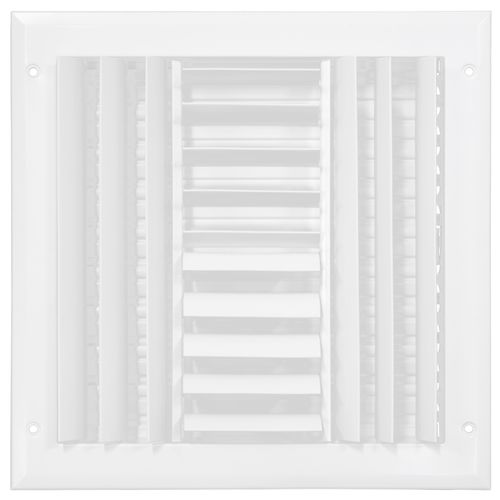 022149 - Hart & Cooley 022149 - 10" x 10" (Wall Opening Size) White ...