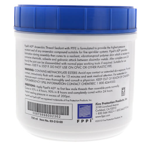 03-310-00 - FPPI 03-310-00 - PipeFit Thread Sealant Paste (750 ml)