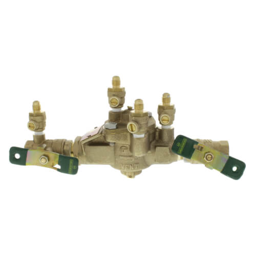 88004121 - Watts 88004121 - 2" Lead Free Bronze RPZ w/ Press ...