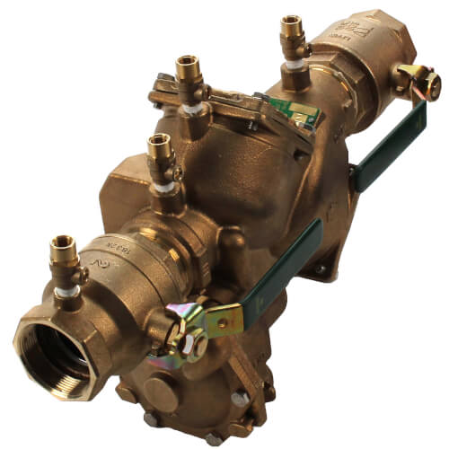 F391012 - Watts F391012 - 2" LF909M1-QT-FS 2 Lead Free Bronze RPZ Assembly
