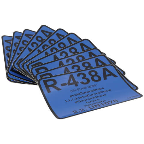 04099 - DiversiTech 04099 - R-438A Refrigerant ID Labels (Pack of 10)