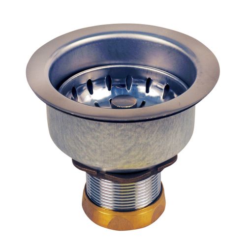 18BN - Dearborn 18BN - Deep Locking Cup Sink Basket Strainer w/ Brass ...