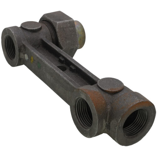 0418004 - Wal-rich 0418004 - 1" x 1" x 1" Side-In/Top-Out Black Meter ...