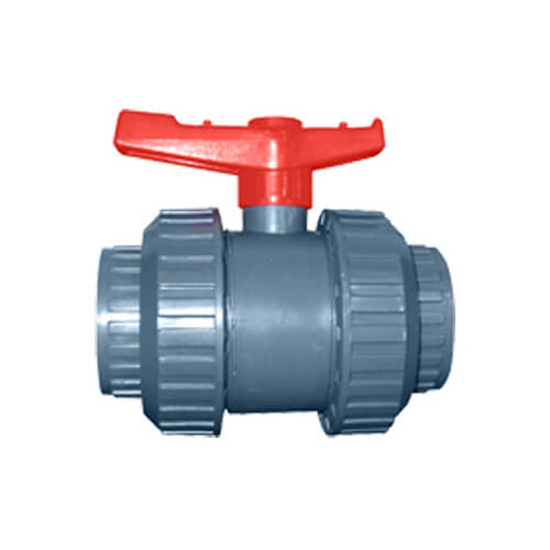 04602 - Webstone 04602 - 1/2" PVC True Union Ball Valve (IPS OR SKT ENDS)
