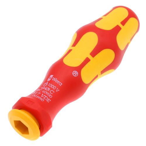 05006604001 - Wera 05006604001 - Kraftform Kompakt VDE 7 Imperial 1 Tool Finder (6 Pieces + Pouch)