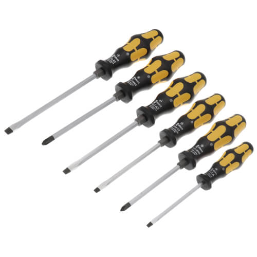 05018283001 - Wera 05018283001 - 932 S/6 Kraftform Chiseldriver 6-Piece ...