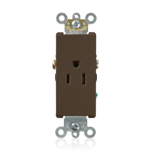 16251-LEVITON - Leviton 16251-LEVITON - Decora Plus Single Receptacle ...