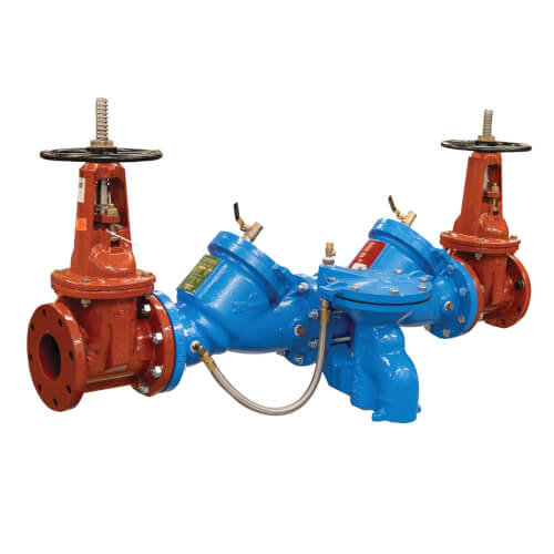 0792196 - Watts 0792196 - 4" LF909-DOSY Lead Free Cast Iron RPZ Assembly