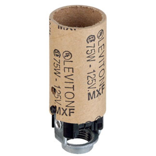 10027 - Leviton 10027 - Candelabra Base, 1 Piece, Keyless, Incandescent ...