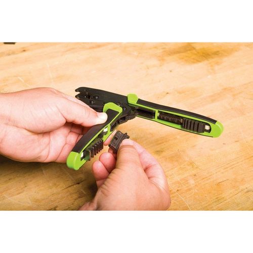 K210 - Greenlee K210 - Crimping Tool with 10873, 10874, and 10875 Die Sets