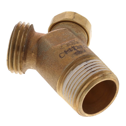 100109800 - AO Smith 100109800 - 3/4" NPT x 1-1/4" Drain Valve for GCV ...