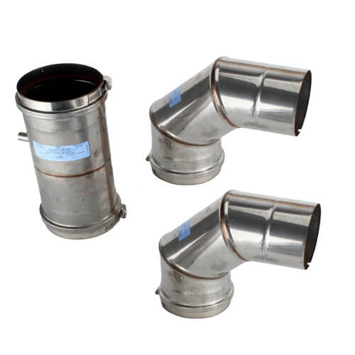 100112728 - AO Smith 100112728 - 4" Angled Roof Termination Kit