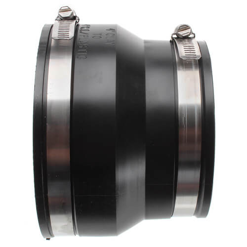 1002-44 - Fernco 1002-44 - 4" x 4" Flexible Coupling (Clay to Cast Iron ...