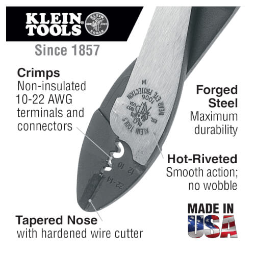 1006-KLEIN - Klein Tools 1006-KLEIN - Crimping & Cutting Tool for Non ...