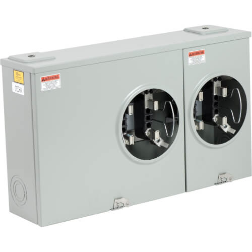 1009693 - Square D 1009693 - 2 Gang Overhead/Underground Ringless, 4 ...