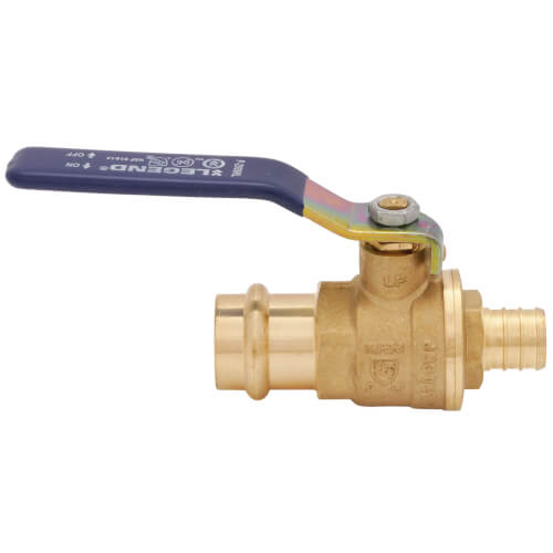 101-384NL - Legend Valve 101-384NL - 3/4" PEX Crimp x Copper Press ...