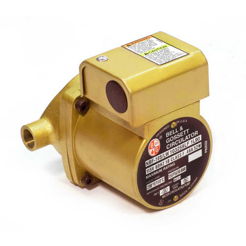 103259 - Bell & Gossett 103259 - 1/40 HP, NBF-10S/LW Bronze Circulator Pump