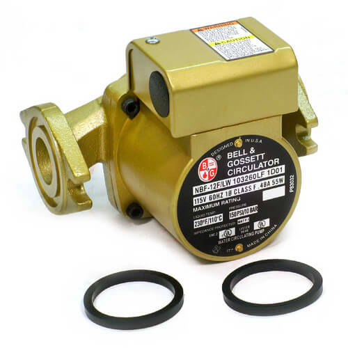103260 - Bell & Gossett 103260 - 1/40 HP, NBF-12F/LW Bronze Circulator Pump