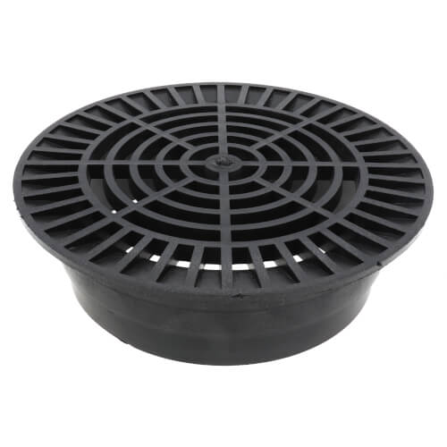 1040 - NDS 1040 - 10" Round Grate (Black)