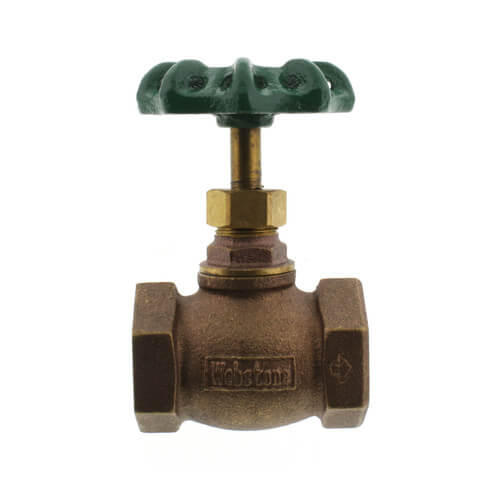10403 - Webstone 10403 - 3/4" IPS Brass Globe Valve