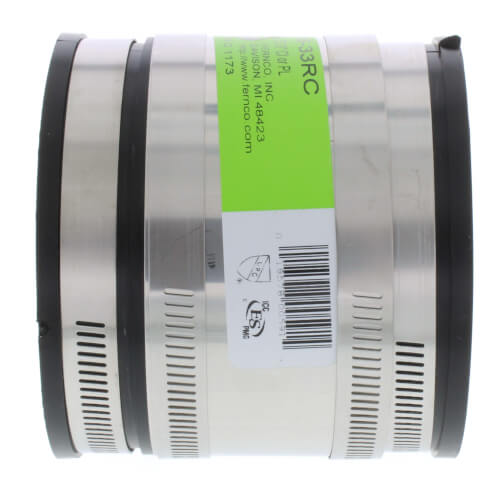 1056-33RC - Fernco 1056-33RC - 3" x 3" Strong Back PVC Shielded ...