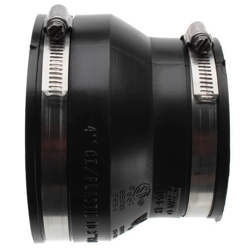 1056-43 - Fernco 1056-43 - 4" x 3" Flexible Coupling (Connects Cast ...