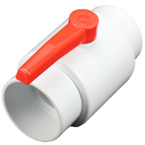 PVBVS600 - Bluefin PVBVS600 - 6" SCH 40 PVC Ball Valve (Solvent)