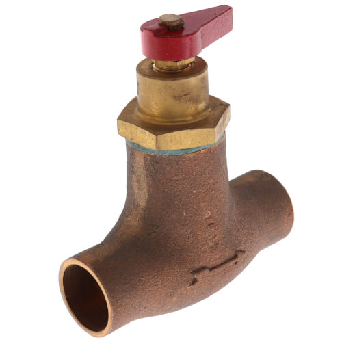 107024 - Bell & Gossett 107024 - 3/4" Sweat Bronze Straight Flow Control