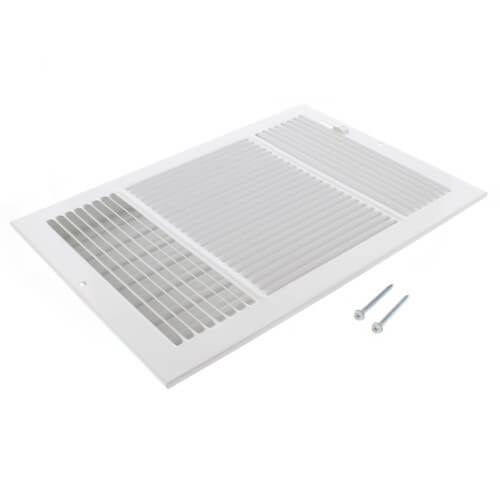 10757 - Hart & Cooley 10757 - 12" x 8" Bright White Steel 3-Way ...