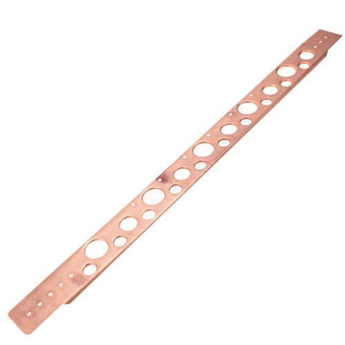 108-26 - Holdrite 108-26 - 1/2", 3/4", 1" Copper Stub Bracket (26" length)