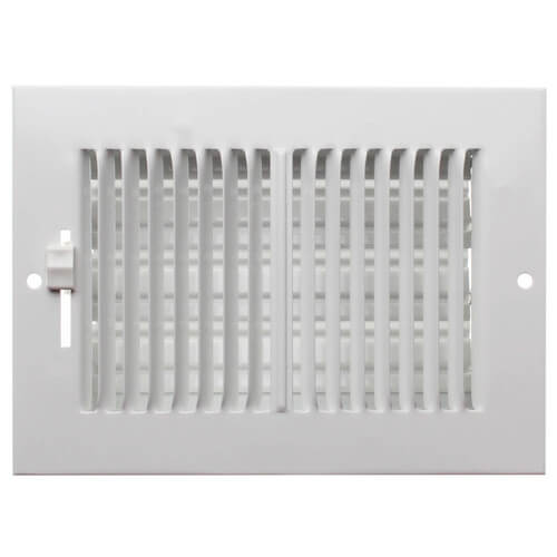 10810A - Hart & Cooley 10810A - 6" x 4" (Wall Opening Size) White ...