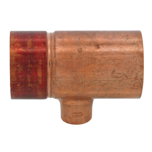 108122 - Bell & Gossett 108122 - 1-1/4" x 1/2" Copper Red Ring Monoflo Tee