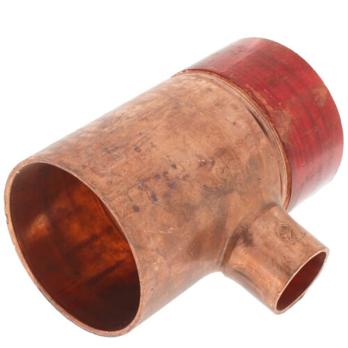 108126 - Bell & Gossett 108126 - 2" x 3/4" Copper Red Ring Monoflo Tee