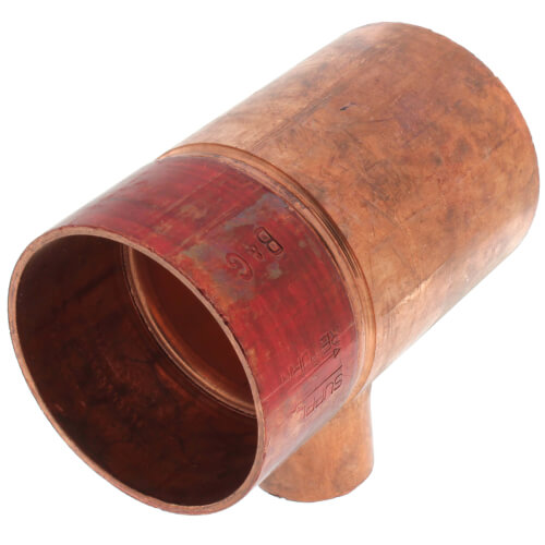 108126 - Bell & Gossett 108126 - 2" x 3/4" Copper Red Ring Monoflo Tee