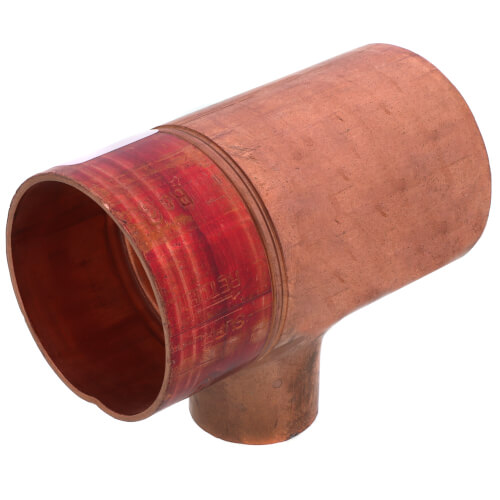 108127 - Bell & Gossett 108127 - 2" x 1" Copper Red Ring Monoflo Tee