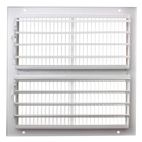 10854 - Hart & Cooley 10854 - 10" x 10" (Wall Opening Size) White ...