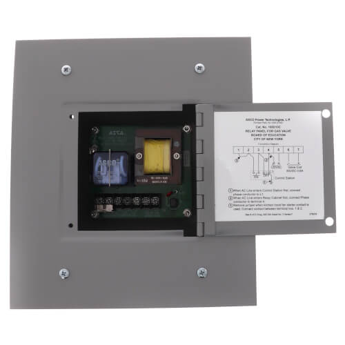 108D10C - Asco 108D10C - Relay Panel - 120 VAC (Input), 80 VDC (Output)