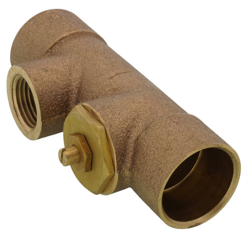 110-405 - Legend Valve 110-405 - 1" S-464 Sweat Purge and Balancing Valve