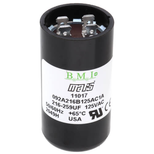 11017 - MARS 11017 - 216-259 MFD Round Start Capacitor (110/125V)