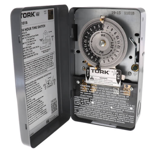 1101B - Tork 1101B - 120v 24-Hour Timer, SPST
