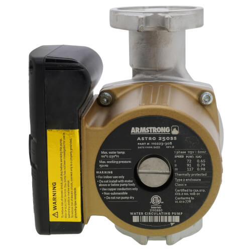 110223-308 - Armstrong Pumps 110223-308 - Astro-250SS 3-Speed Stainless ...