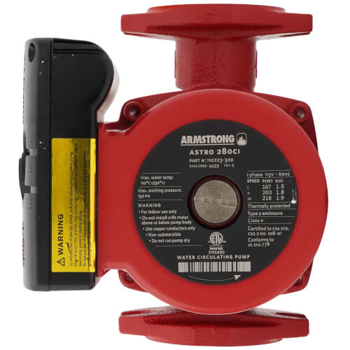 110223-320 - Armstrong Pumps 110223-320 - Astro-280CI 3-Speed Cast Iron ...