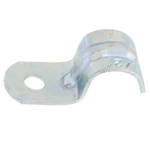 1105TC - Southwire 1105TC - 1/2" One Hole BX Strap (Zinc Plated)