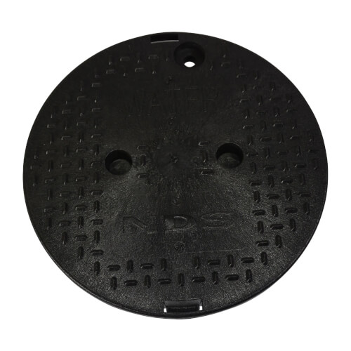 111CW-BLK - NDS 111CW-BLK - 10" Round Overlapping Cover - Water Meter ...
