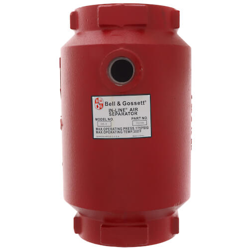 112100 - Bell & Gossett 112100 - 3" Inline Air Separator