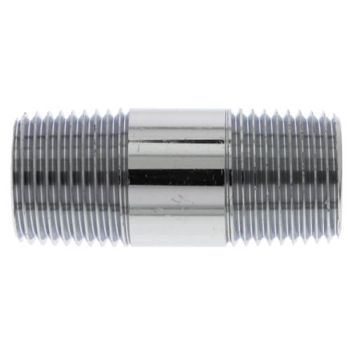 113-08-2-CX - Brasscraft 113-08-2-CX - 1/2" x 2" Brass Pipe Nipple