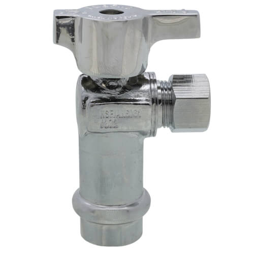 114-903PNL - Legend Valve 114-903PNL - 1/2" Press x 3/8" OD Angle Stop ...